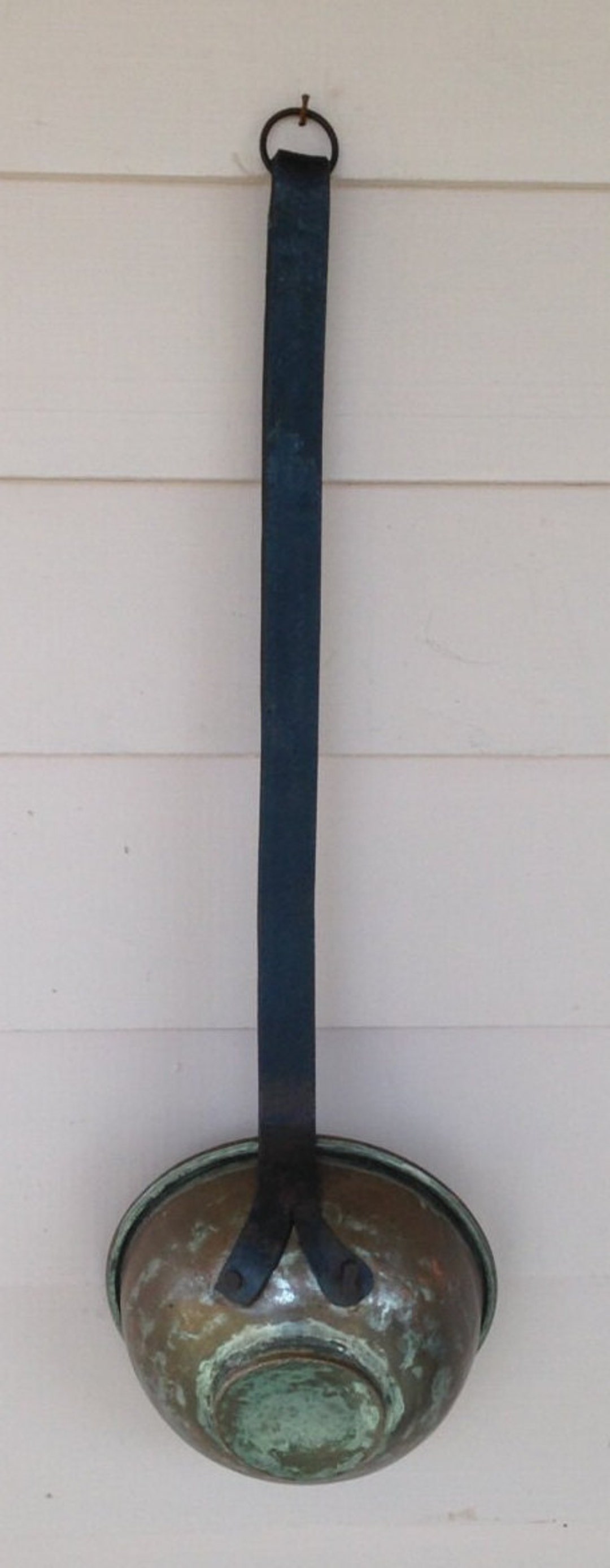 Ladle Large Iron and Copper Vintage Kitchen Decor - Etsy