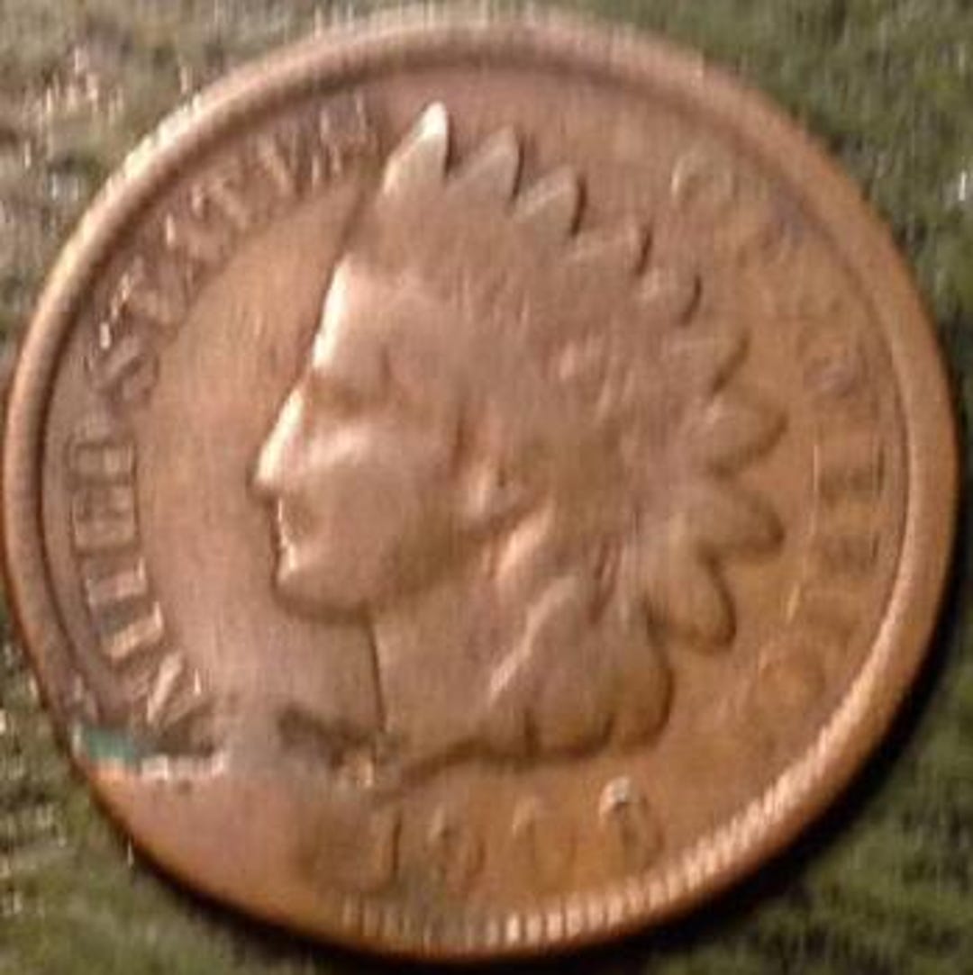 1906 Copper Indian Head Wheat Penny - Collectible Coin - Etsy
