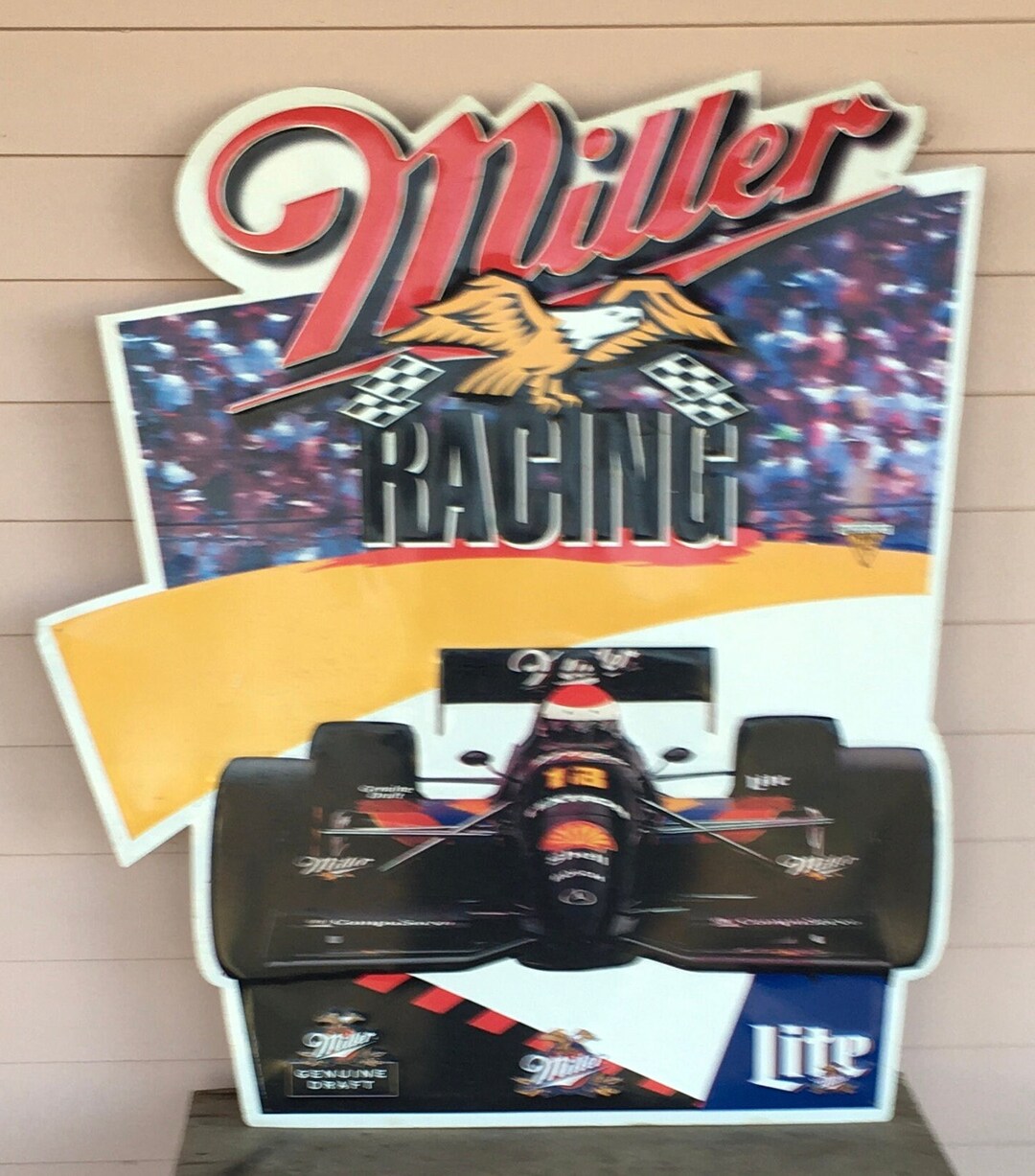 Cartel de Miller Racing 1995 Fórmula 1 Man Cave Cartel publicitario de ...