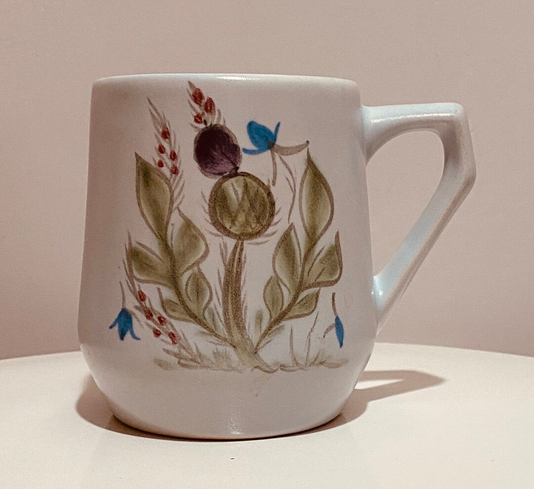 Vintage Buchan Portobello Scotland Stoneware Scottish Thistle Tankard ...