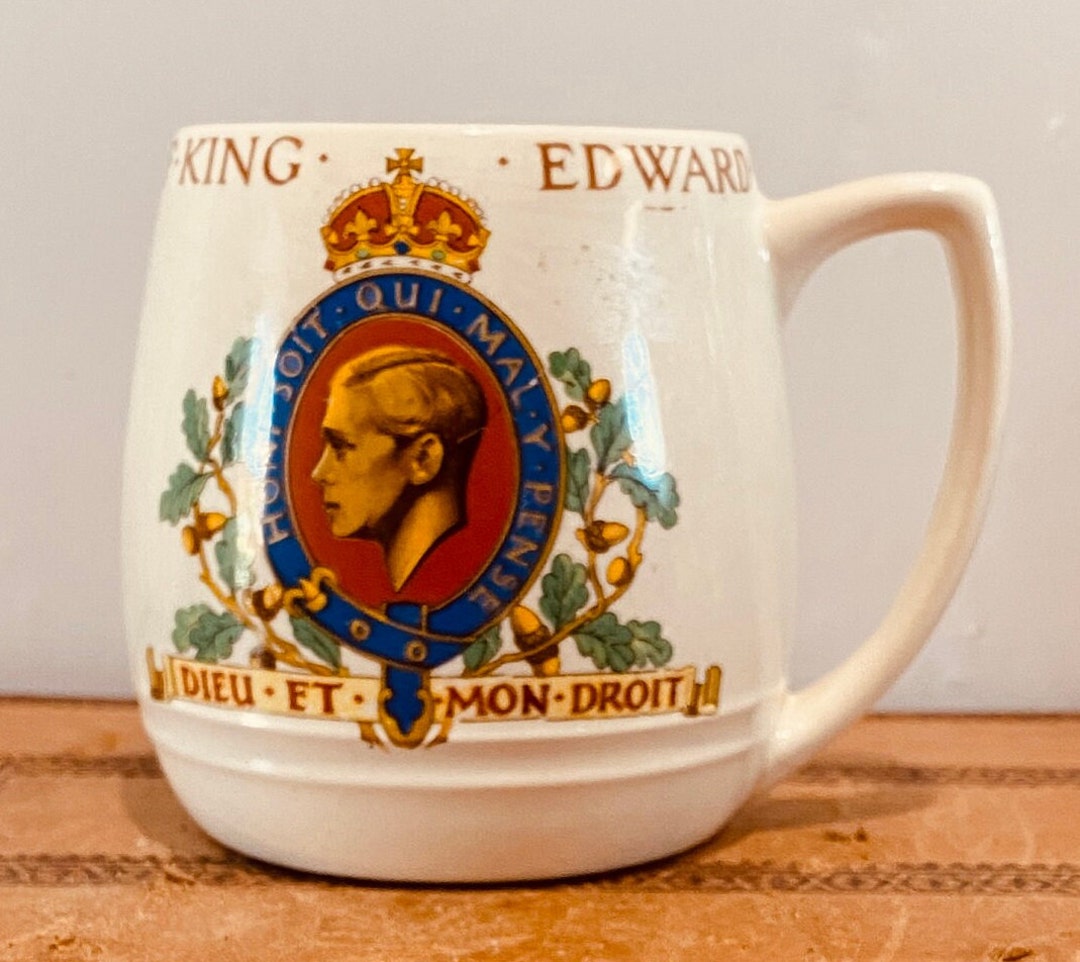 Royal Staffordshire -king Edward VIII Mug - Collectible - Vintage ...