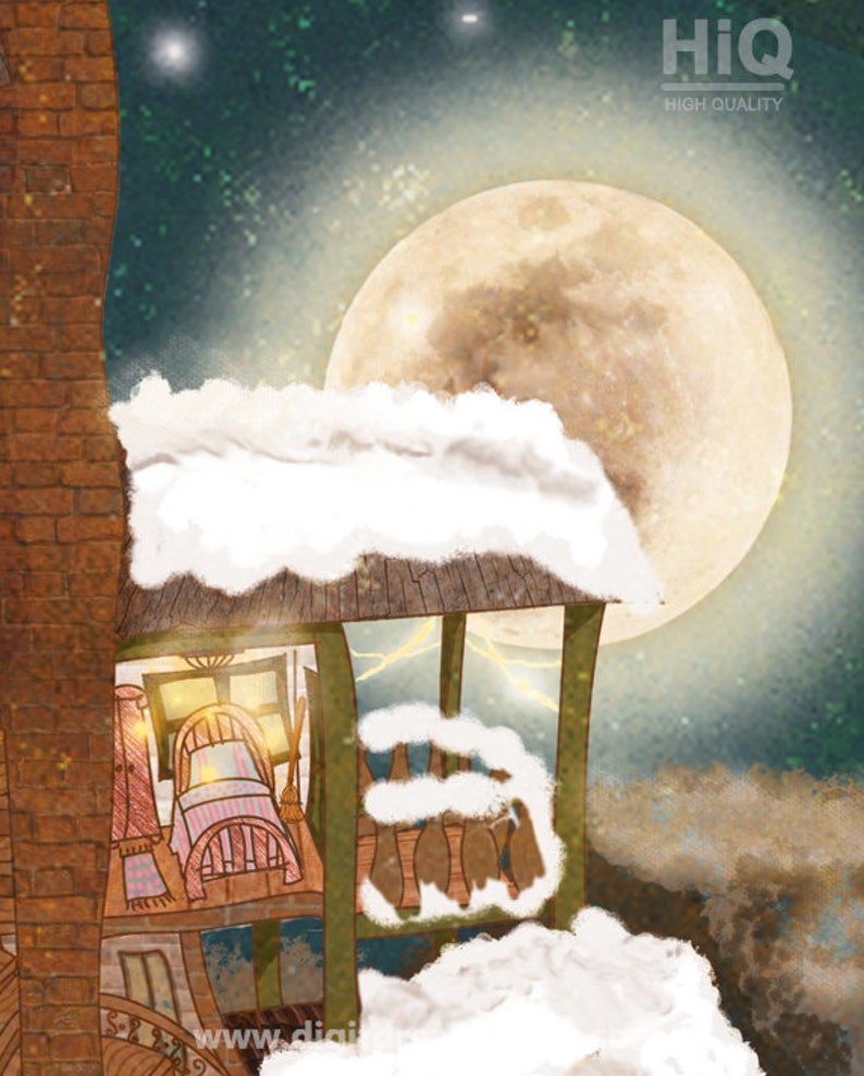 A034: the Burrow Weasley Family at Christmas - Etsy