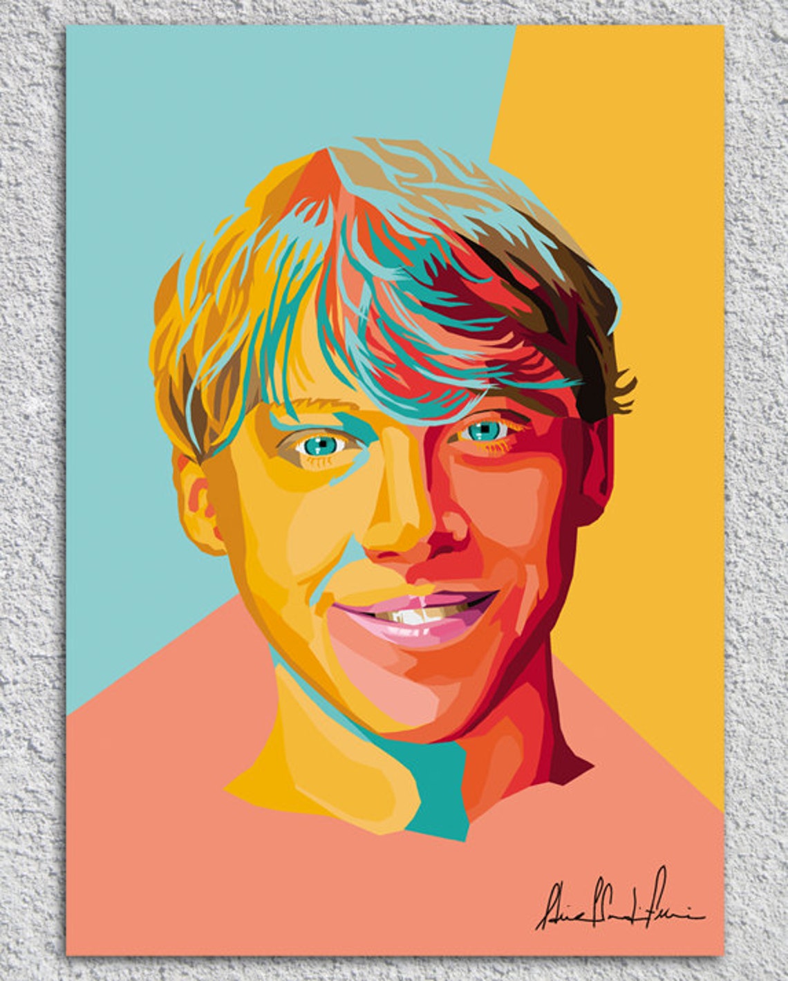 A018: Rupert Alexander Lloyd Grint (aka Ronald Weasley) - Etsy