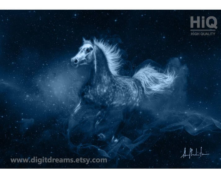 S195: Dun Stallion - Etsy