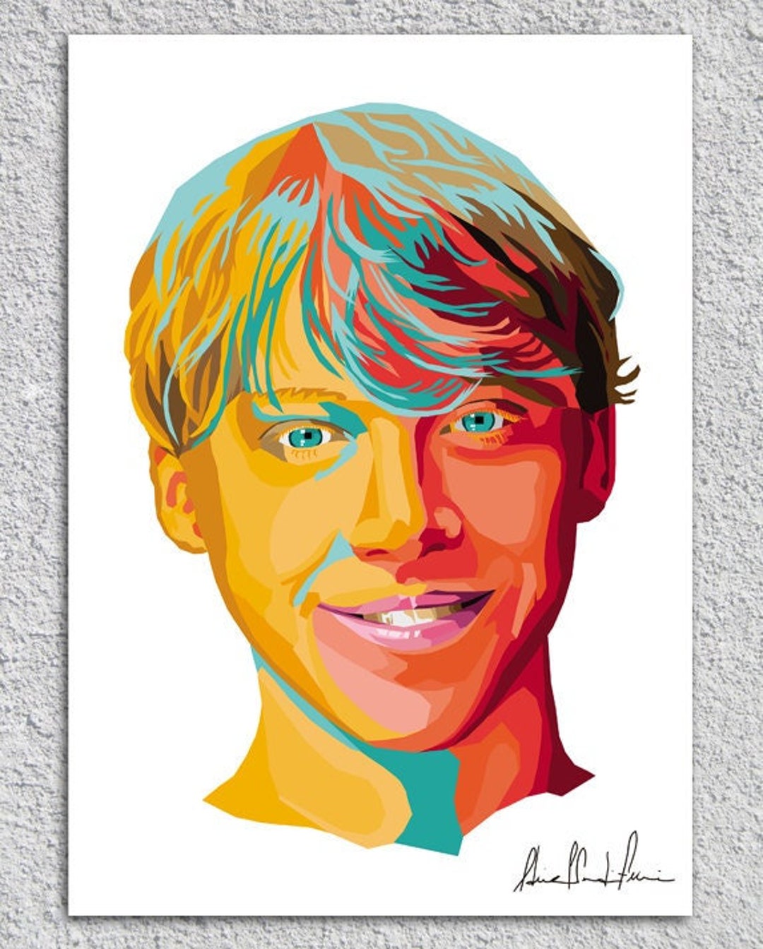 A018: Rupert Alexander Lloyd Grint (aka Ronald Weasley) - Etsy