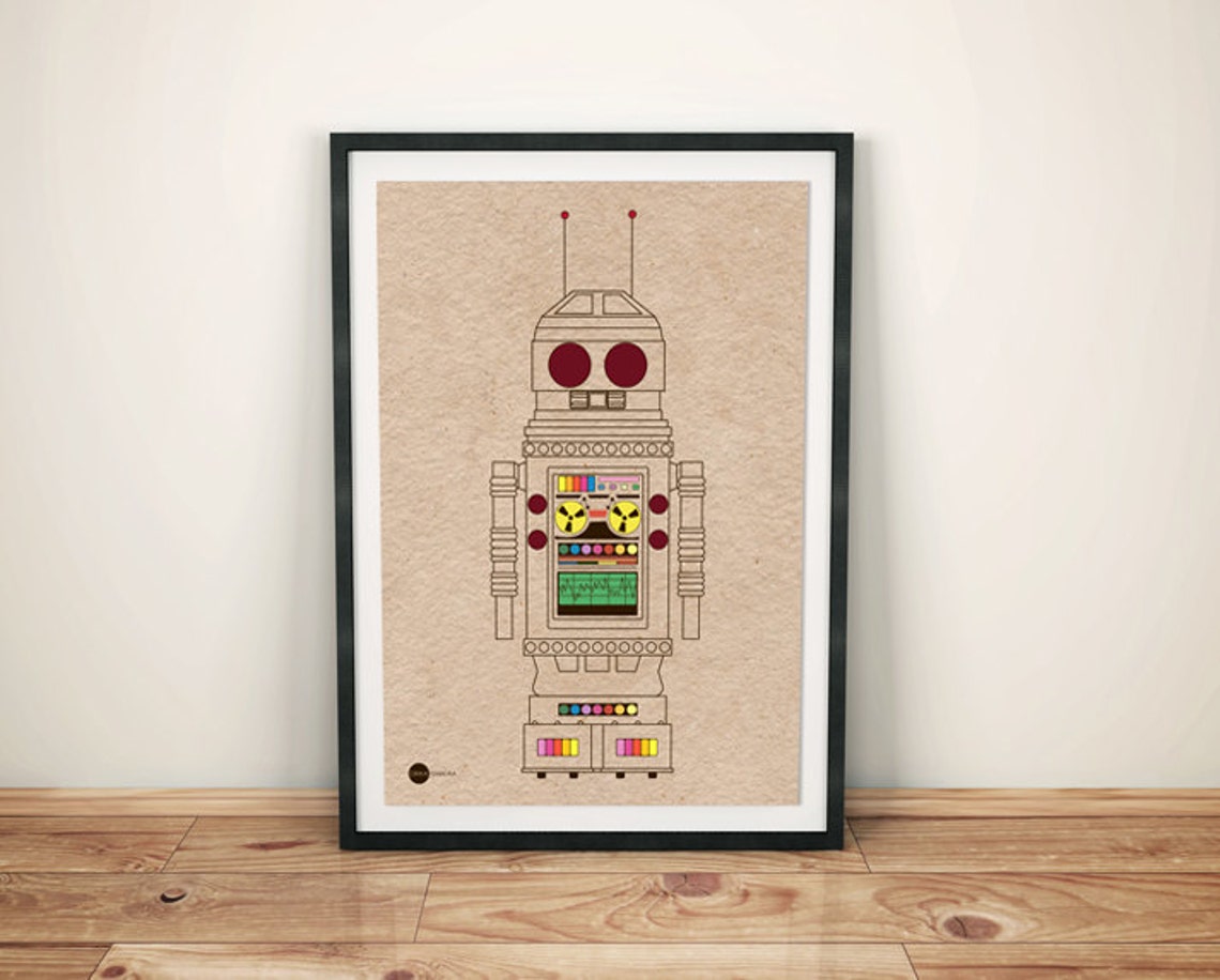 I005: Robot Arthur Toy - Etsy