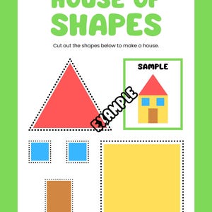I Know My Shapes, Preschool, Workbook, Shapes, Learning, Pre-k ...