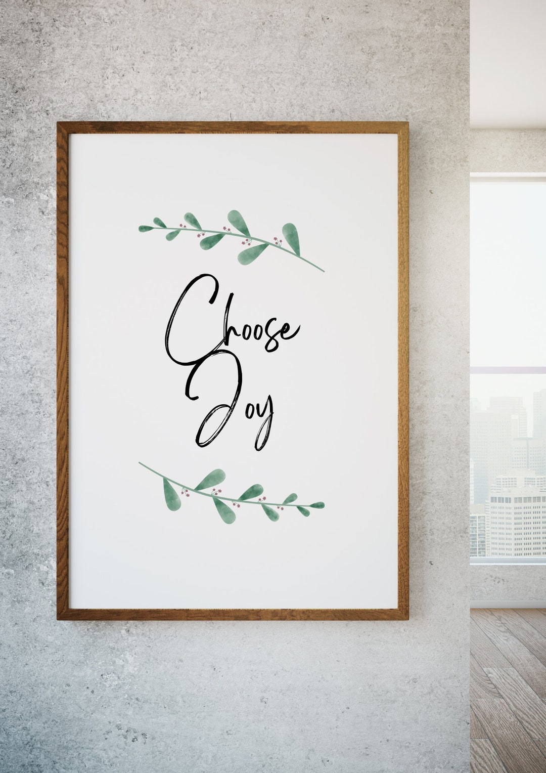 Choose Joy, Digital Download, Print, Digital Print, Digital File ...