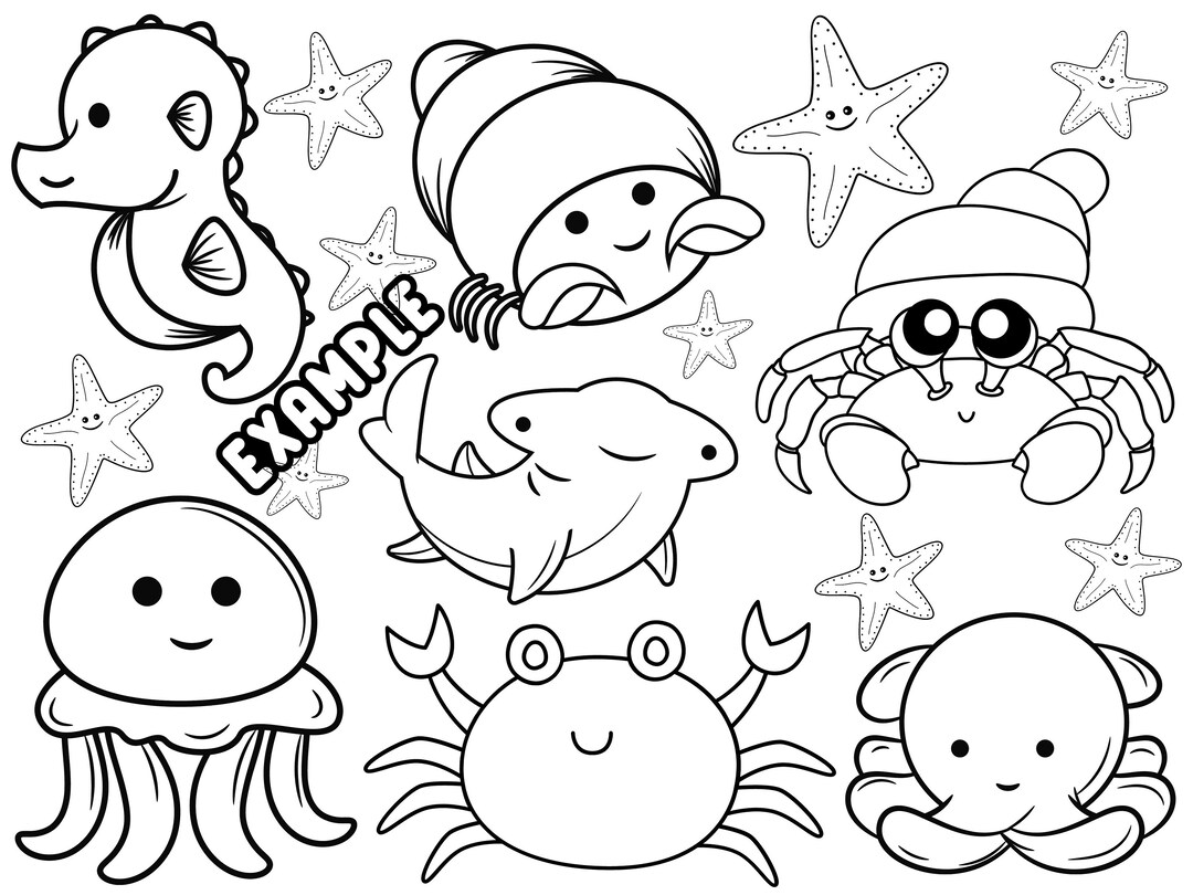 Beach, Summer, Coloring Page, Preschool, Color, Ocean Coloring Page ...