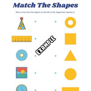 I Know My Shapes, Preschool, Workbook, Shapes, Learning, Pre-k ...