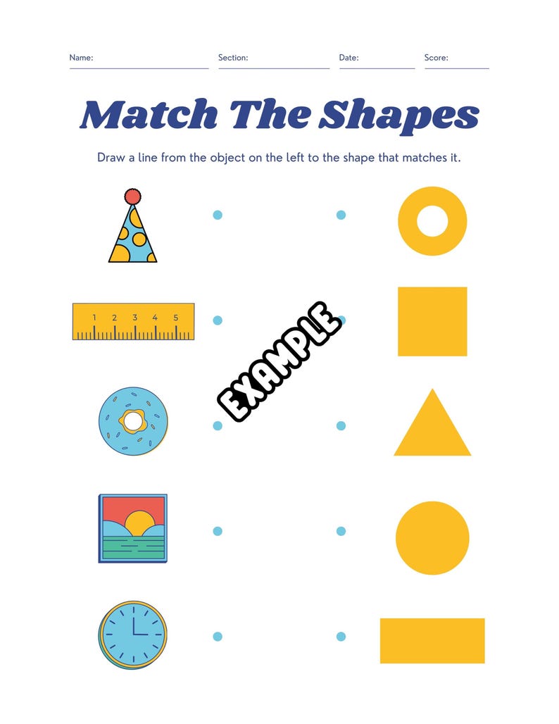 I Know My Shapes, Preschool, Workbook, Shapes, Learning, Pre-k ...