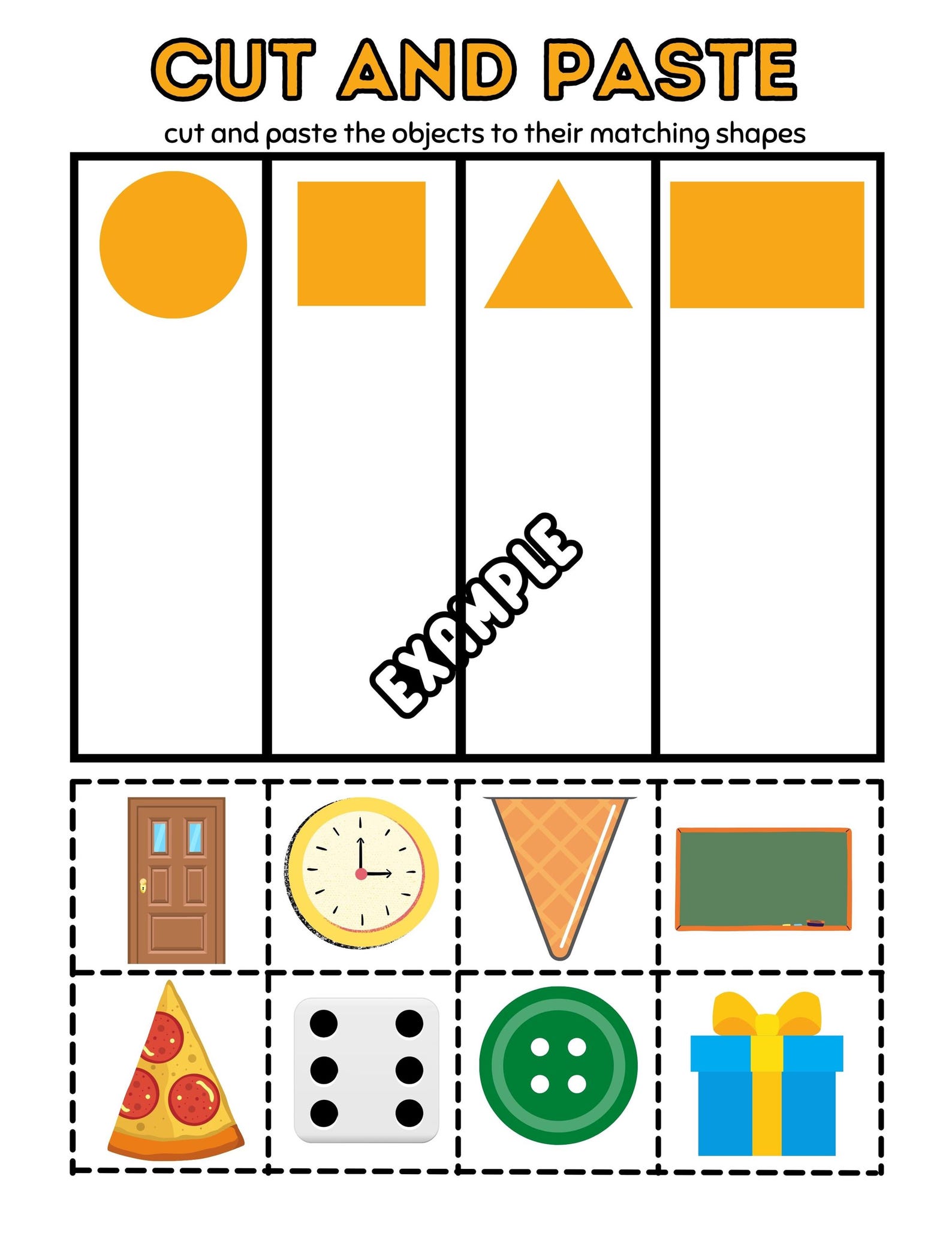 I Know My Shapes, Preschool, Workbook, Shapes, Learning, Pre-k ...