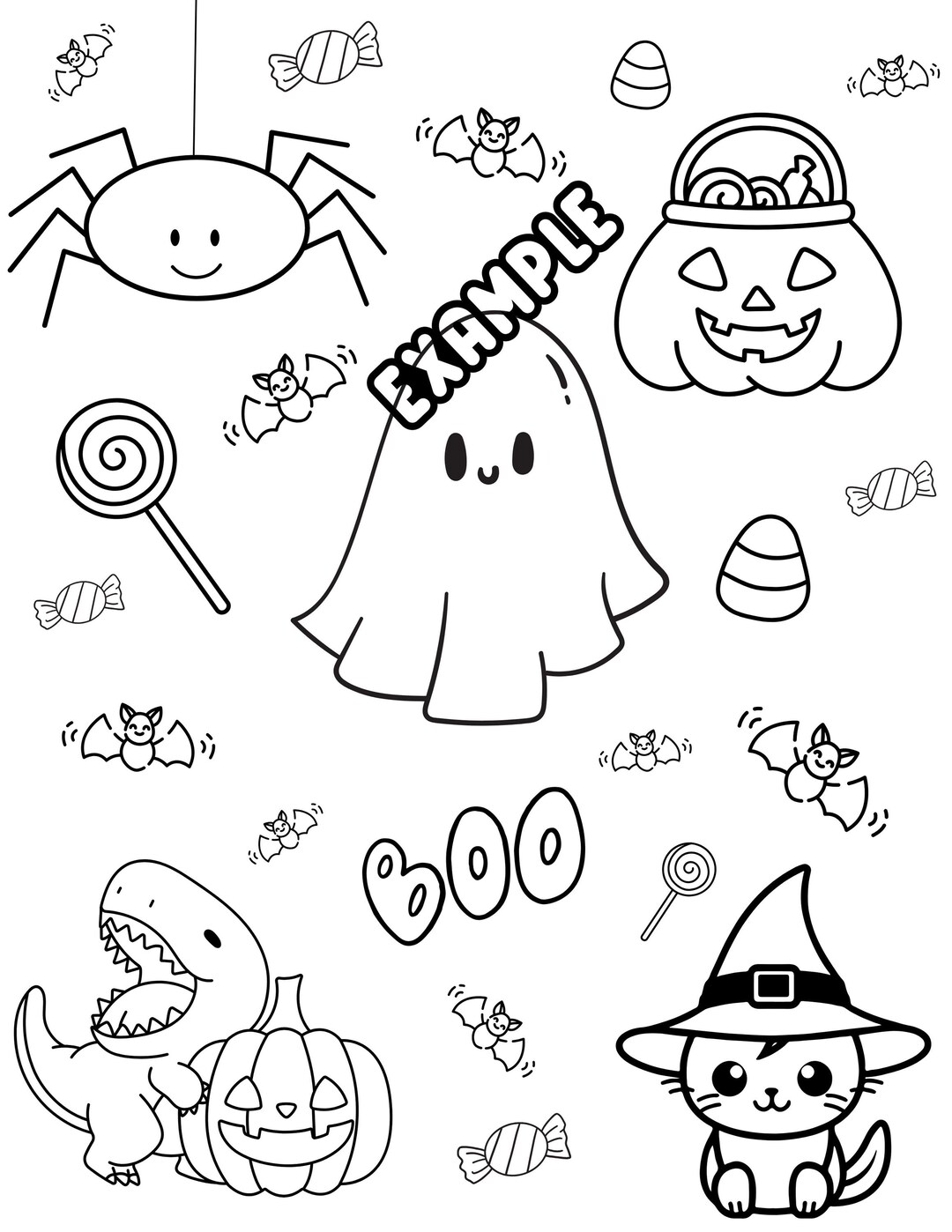 Halloween, Printable, Coloring Sheet, Preschool, Prek, Coloring, Page ...