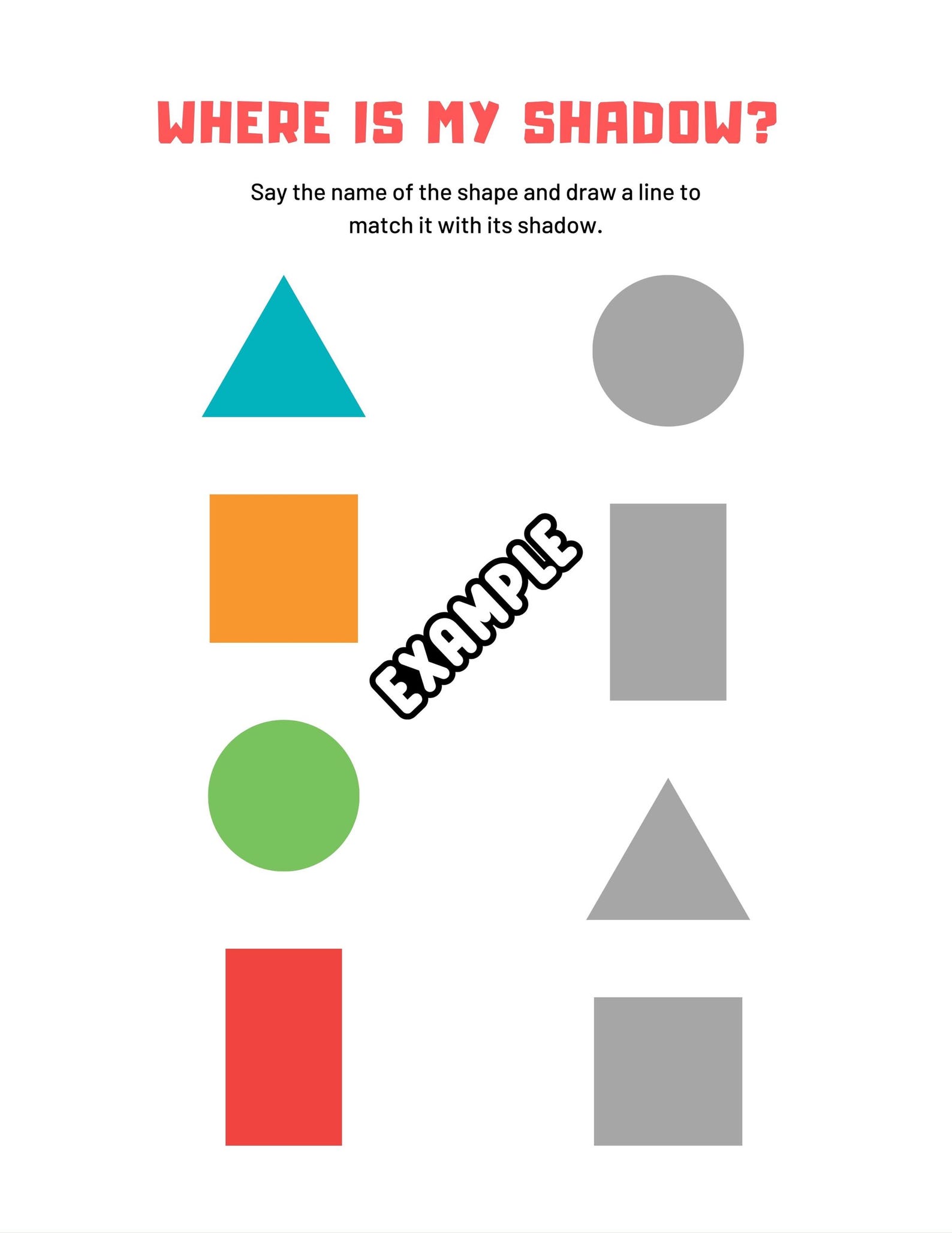 I Know My Shapes, Preschool, Workbook, Shapes, Learning, Pre-k ...