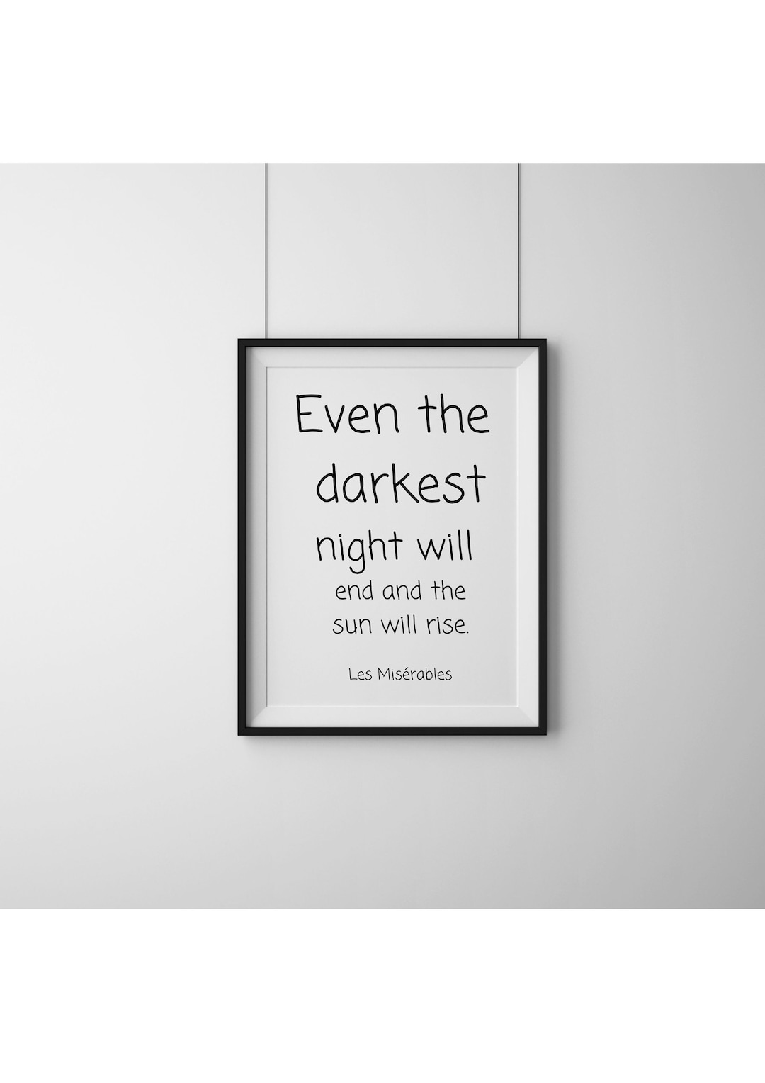 Les Misérables, Digital Printable, Digital File, Printable, Digital ...