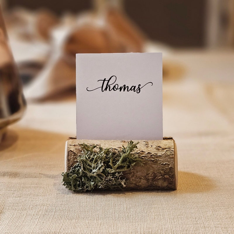 Place Card Holder - Etsy