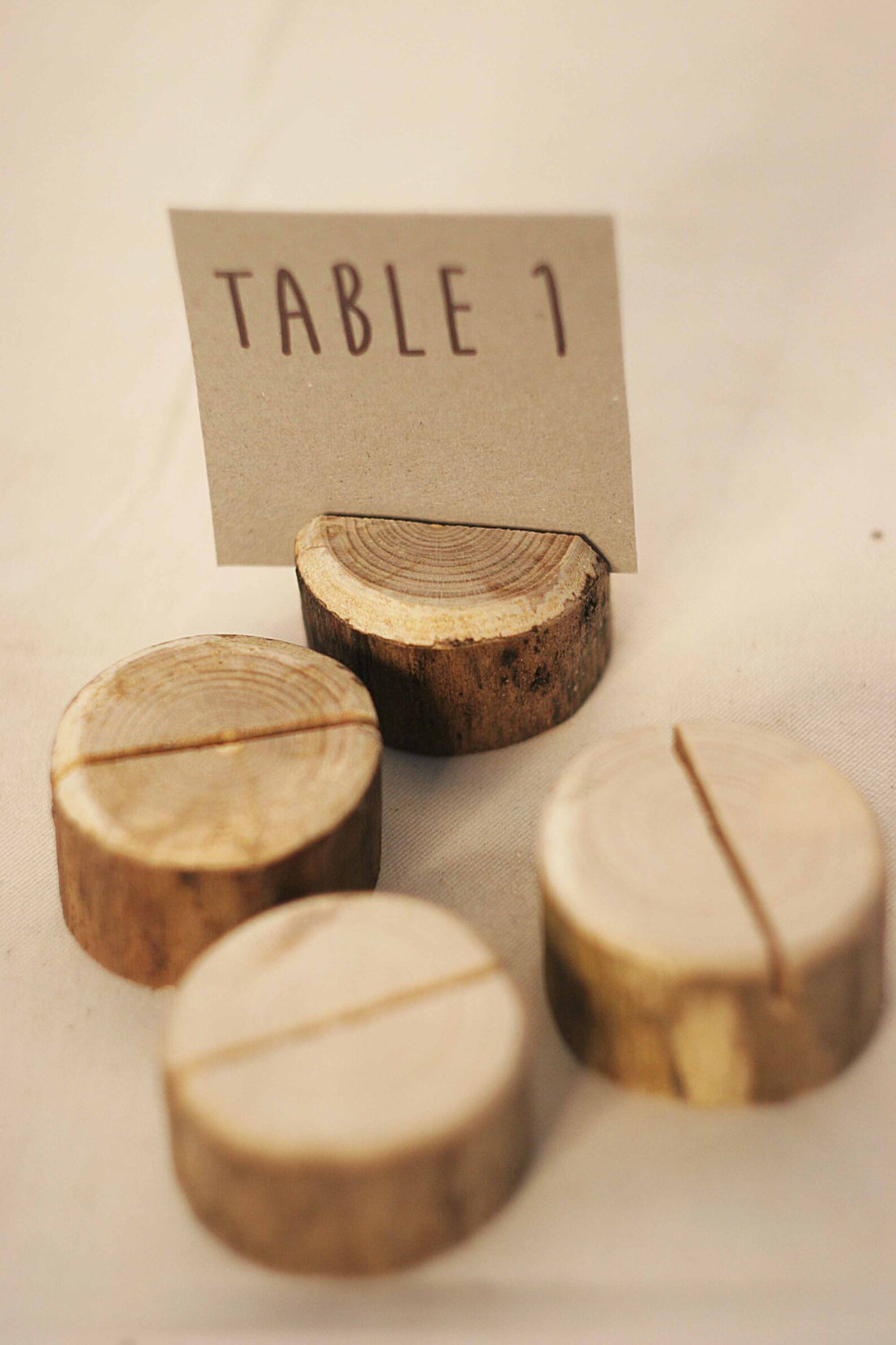 Sample 1 Piece Pieces Rustic Place Card Holders Wedding Card - Etsy