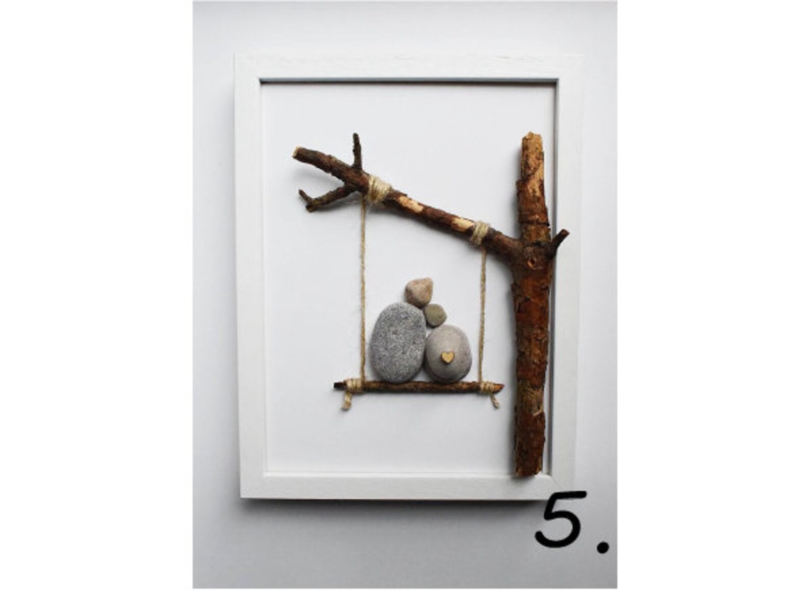 Various Pebble Art Pictures Customized Family Art Pebble - Etsy