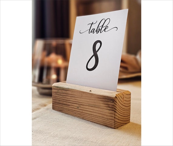 Vintage table name holders store