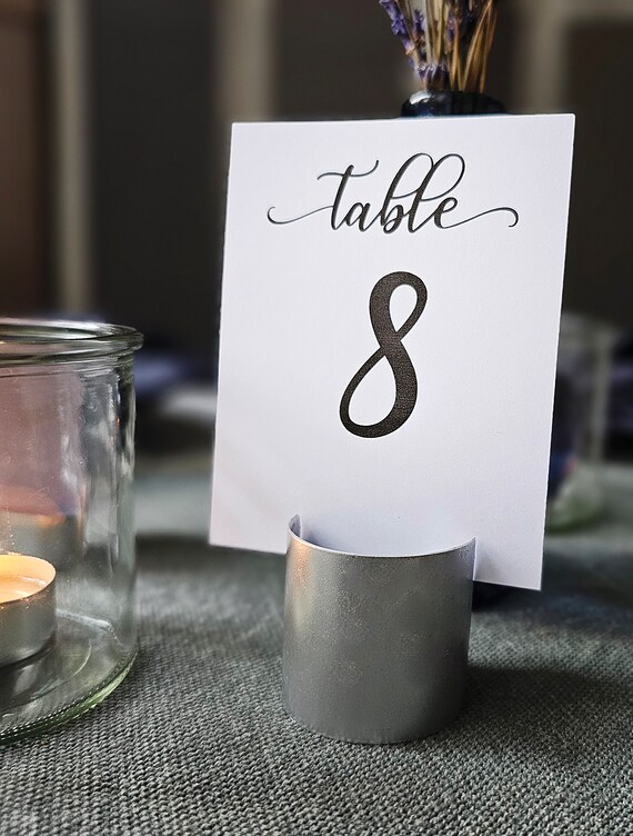 Candle place card holder store
