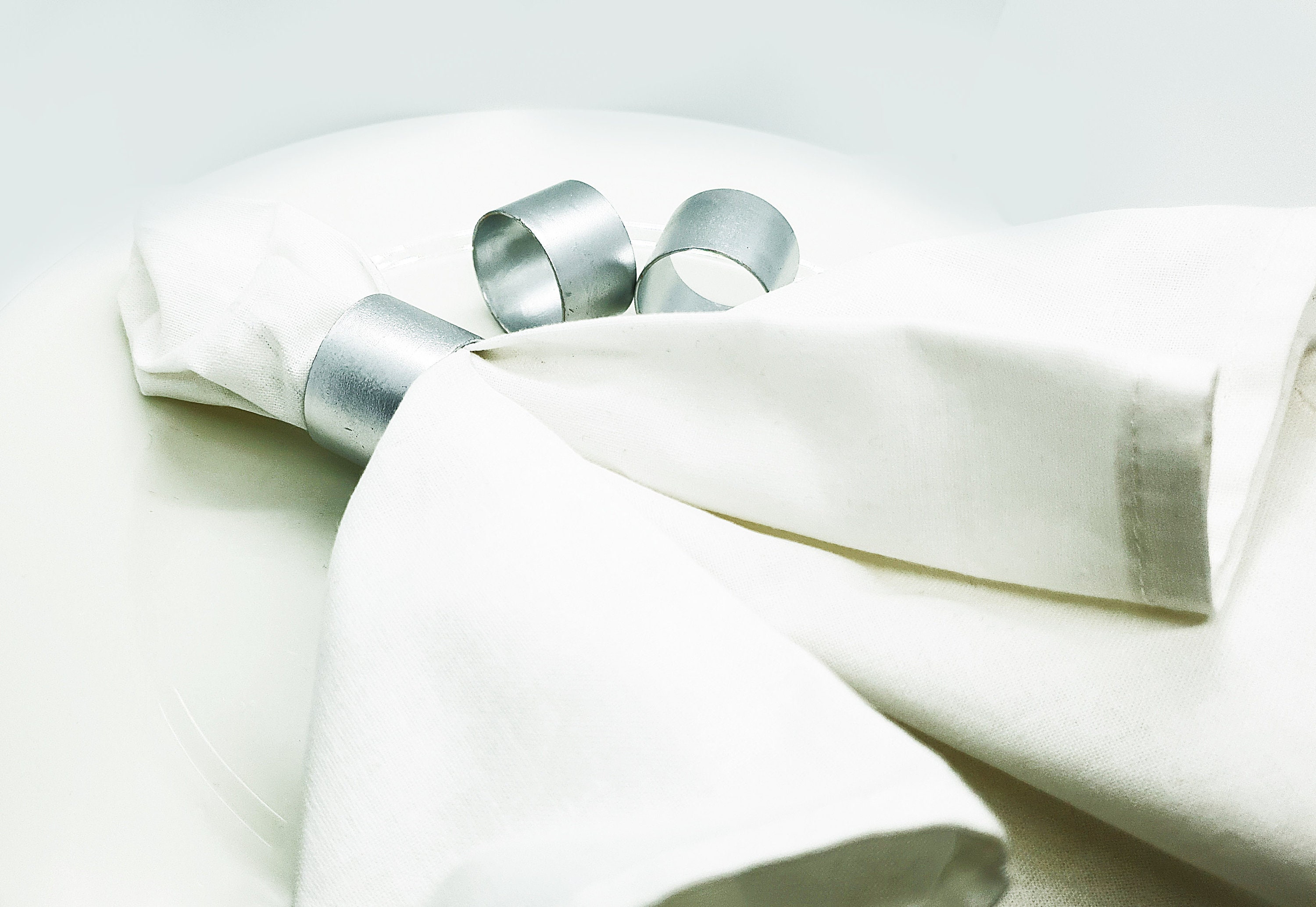 Rustic Copper Pipe Napkin Ring Sample Wedding Napkin Rings - Etsy