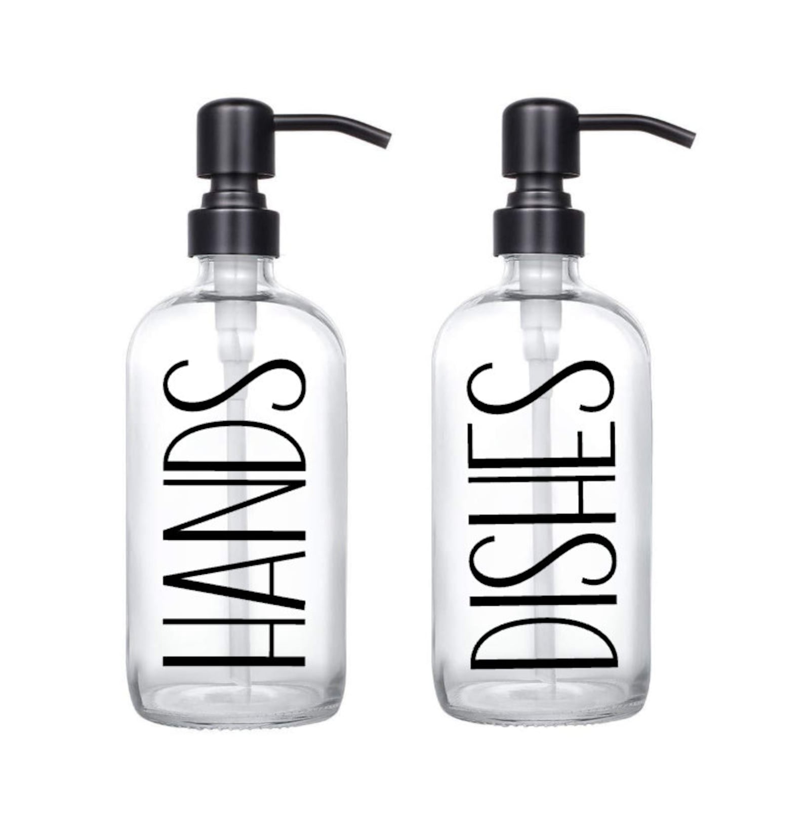 Hands/dishes/lotion/custom Decal Soap Dispenser Decal Decal - Etsy