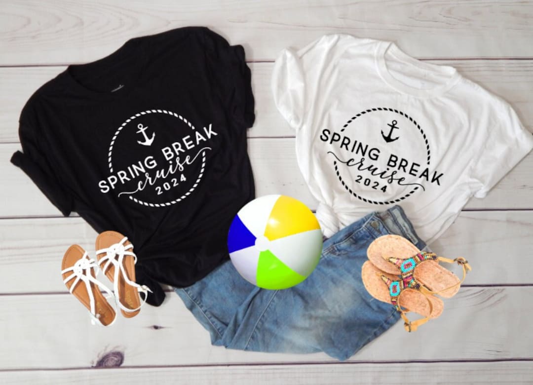 Spring Break Cruise 2024 Shirt, Spring Break Shirts, Spring Break ...