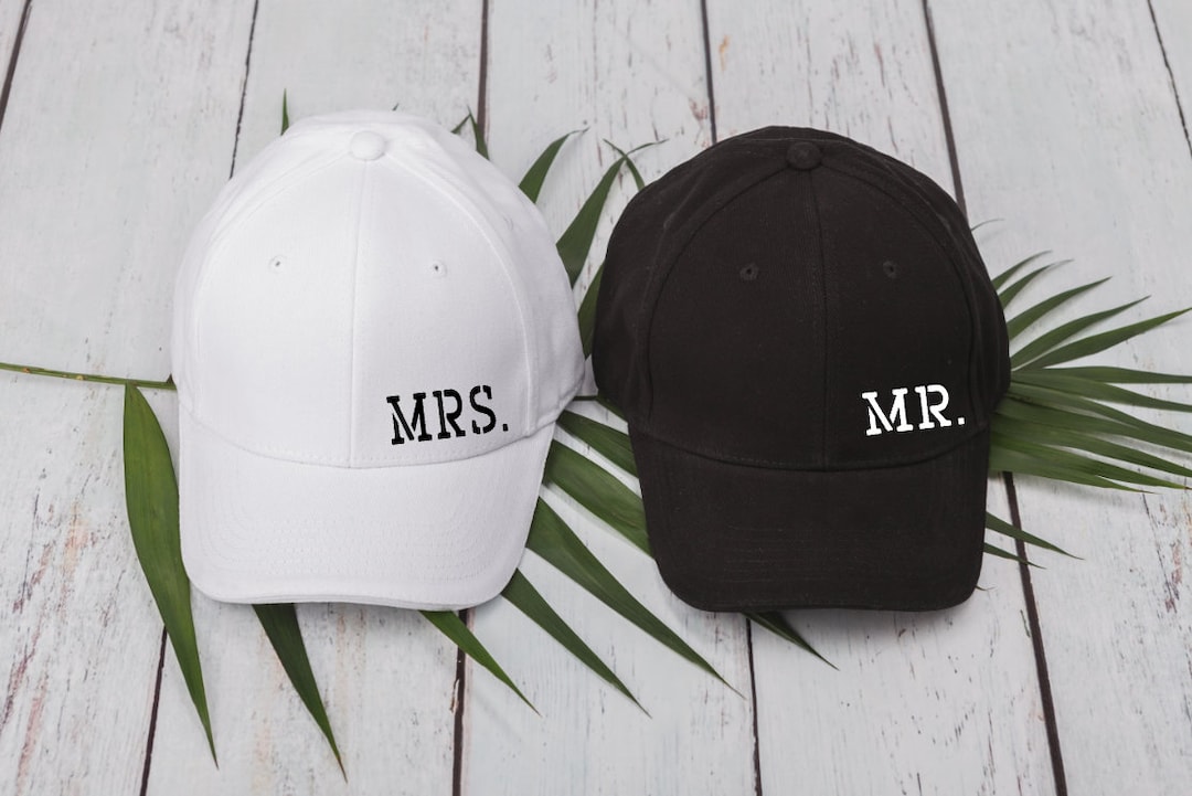Mr and Mrs Hats, Military Mr Mrs Hats, Honeymoon Hats, Mr Mrs Baseball ...