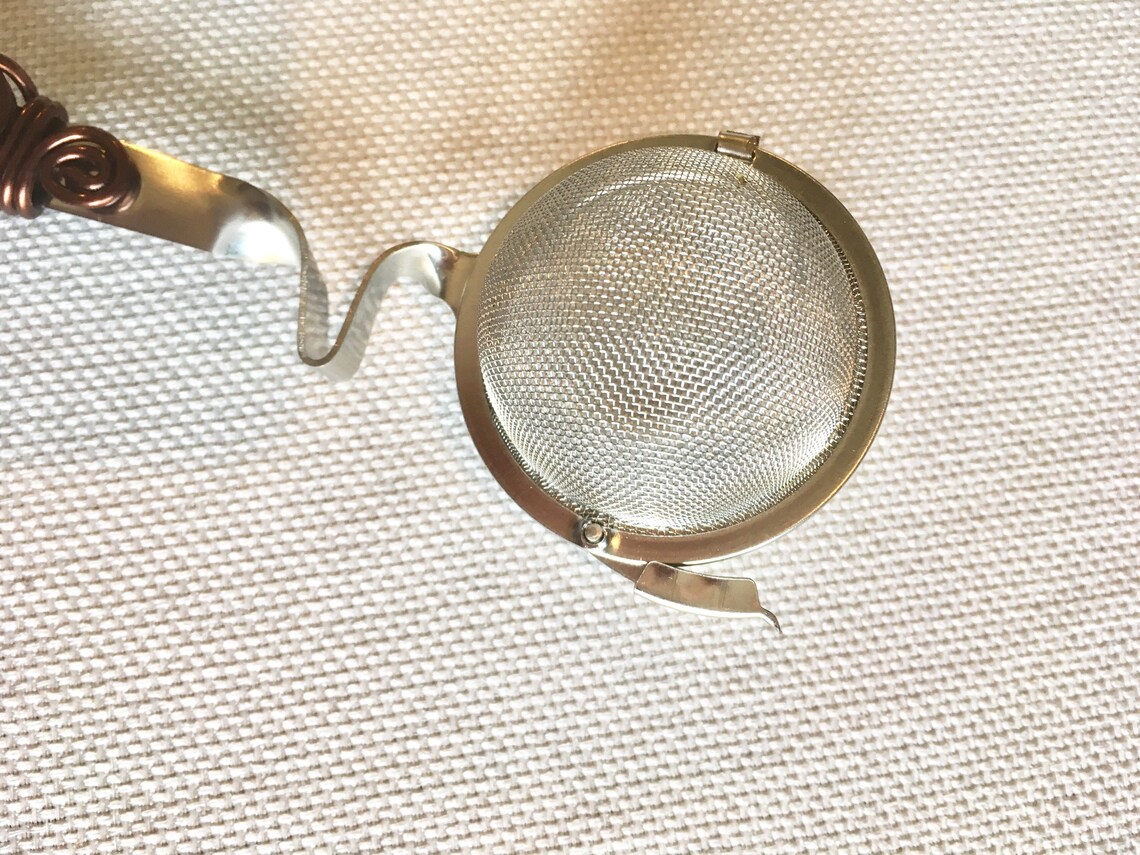 Tea Infuser Tea Cup Spoon Loose Tea Loose Tea Ball Mesh - Etsy