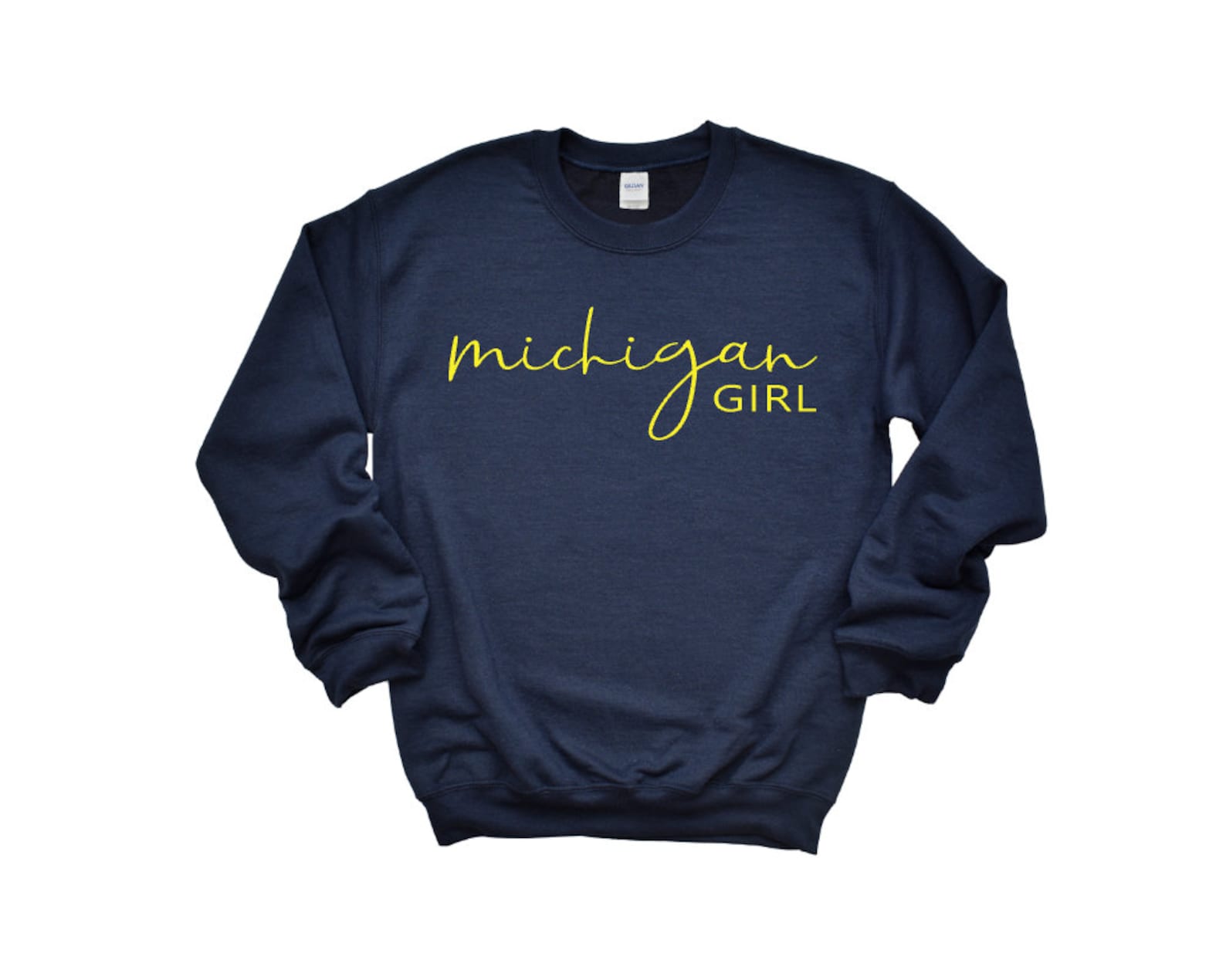 Michigan Girl Sweatshirt State of Michigan Sweatshirt - Etsy