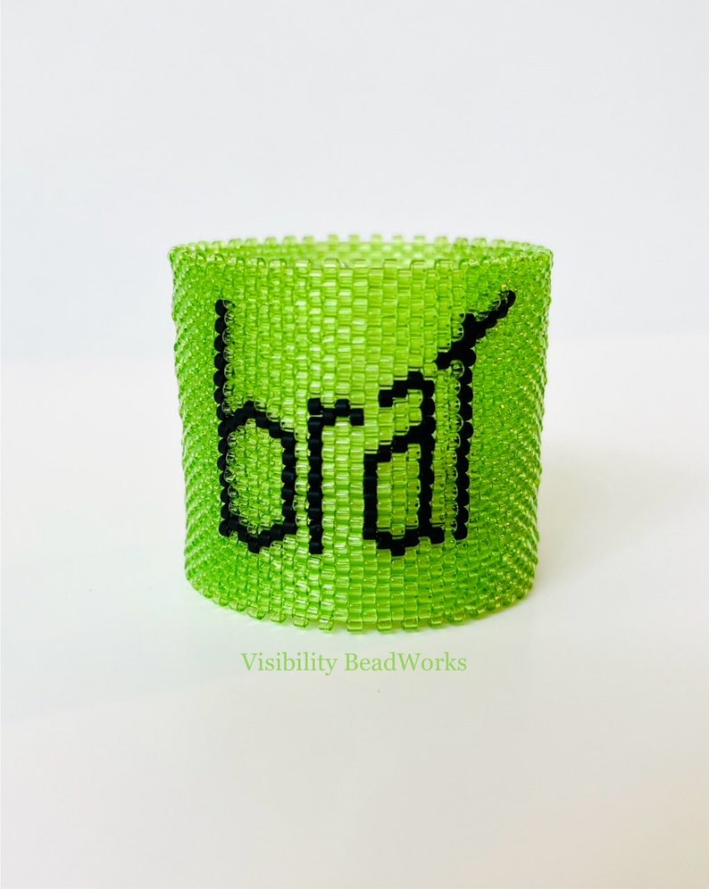 Brat Beaded Tealight Napkin Ring Pattern: Brat - Etsy