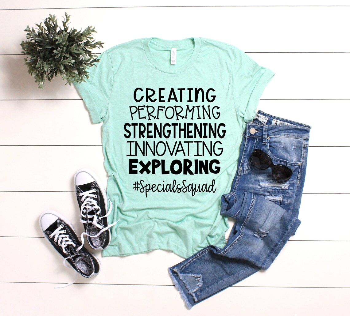 Specials Teacher Shirts Explo Squad Shirt Music Class PE - Etsy