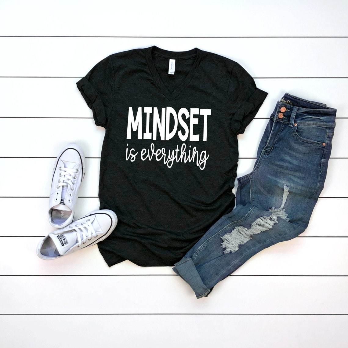 Mindset is Everything Shirt Growth Mindset Teacher Shirt - Etsy