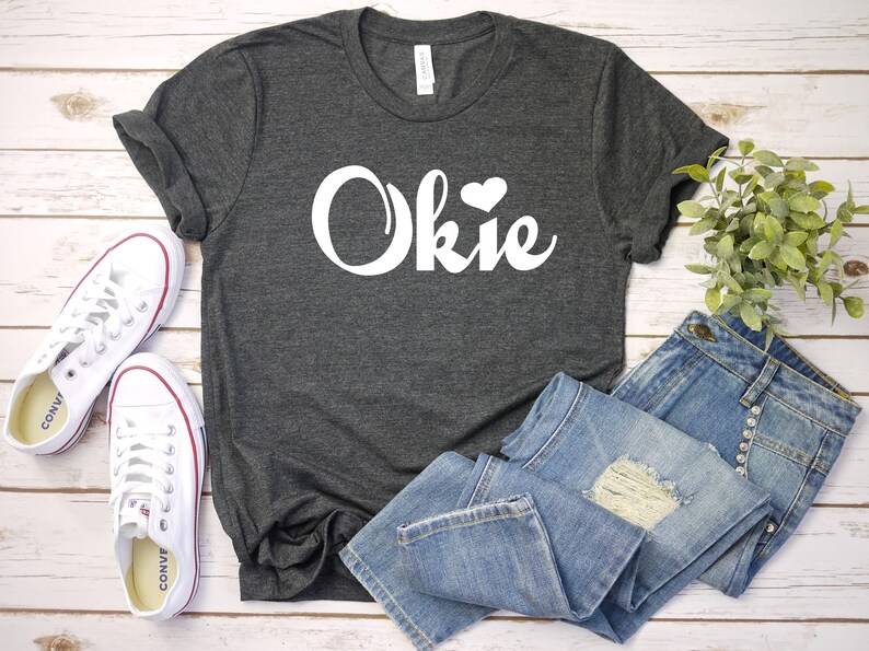 Oklahoma Home Shirt Okie T-shirt Okie Shirts Oklahoma State - Etsy