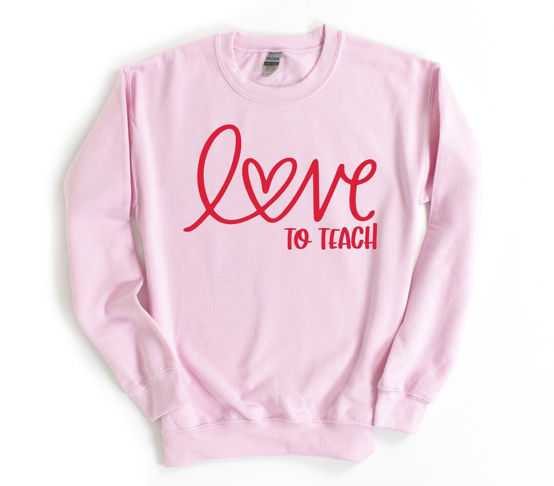 Teacher Shirts, Love to Teach, Teacher Holiday, Teacher Tee, Valentine ...