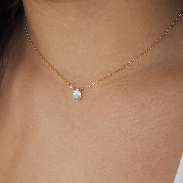 Moonstone Necklace - Etsy