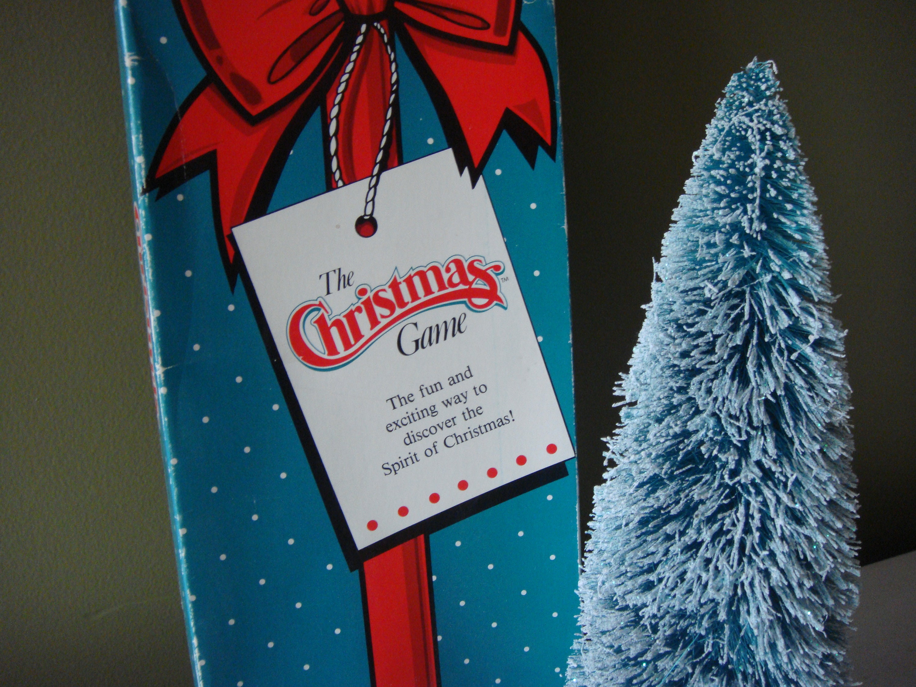 Vintage Christmas Board Game the Christmas Game - Etsy