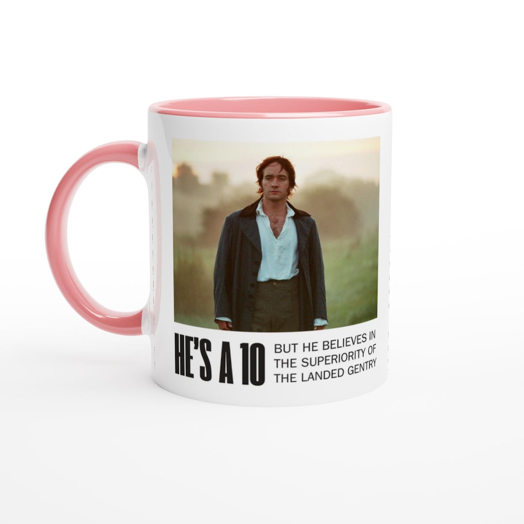 Mr Darcy Coffee Mug | Pride & Prejudice (2005) Merch | Matthew ...