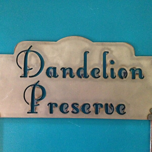 Dandelion Sign - Etsy