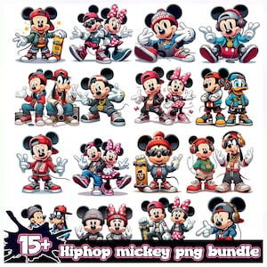 Mickey Mouse Splash and Watercolor Digital Design PNG File for ...