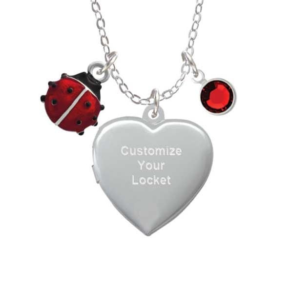 Ladybug Necklace - Etsy