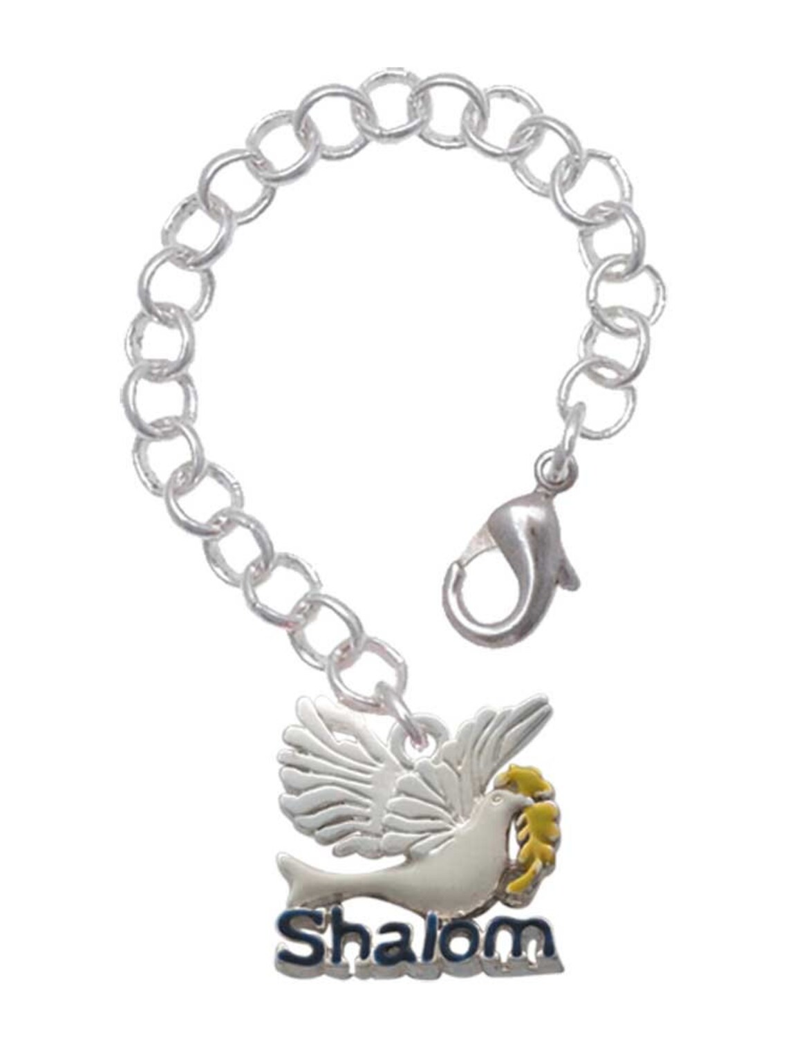Shalom Dove Charm Accessory for Tumblers Thermal Cups Water Bottle ...