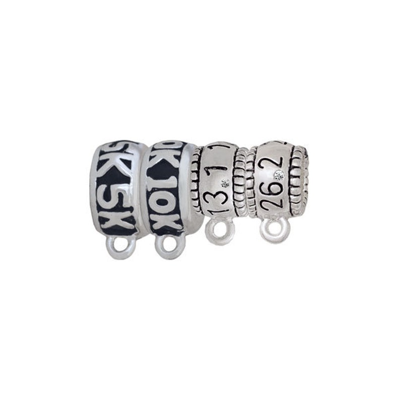 Running Shoe Charm Bead Dangle, Sneaker Bead Charm, Marathon Charm Bead ...