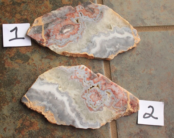 Crazy Lace Slabs, Red, White, and Blue - Etsy