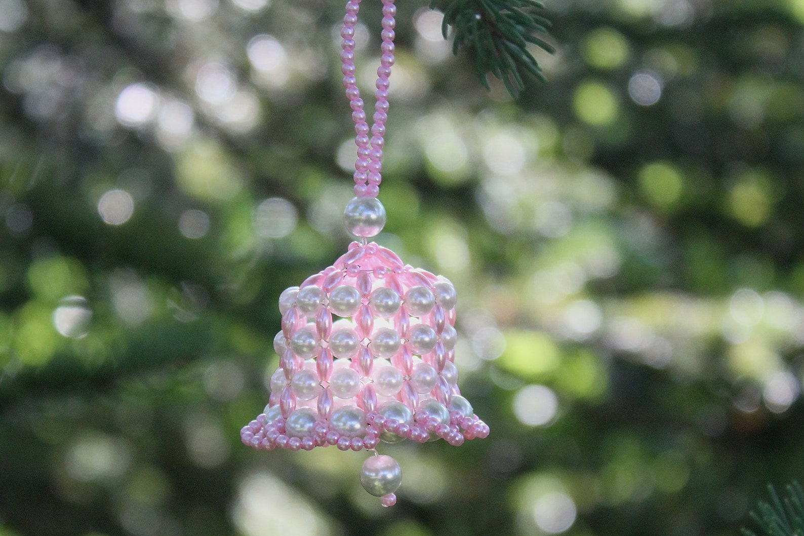 Beaded Bell Ornaments - Etsy