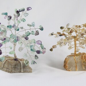 Small Gem Trees With Gemstone Chips - Etsy
