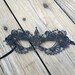 M01 Black soft Lace Mask Embroidery Appliques Black Mask | Etsy