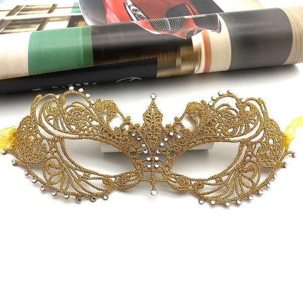 Lace Mask - Etsy