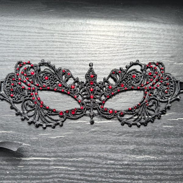 Crystal Wedding Mask - Etsy