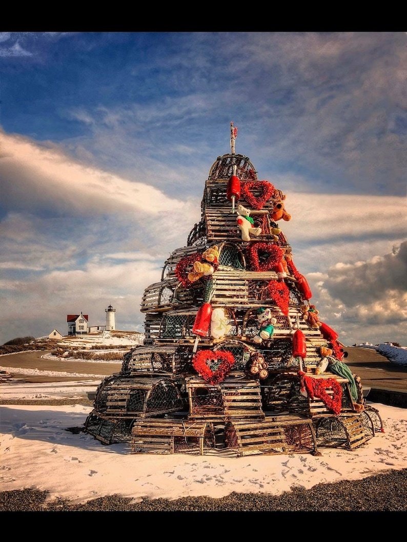 Lobster Pot Christmas Tree - Etsy